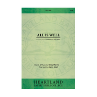 All Is Well (Sheet Music) | Heartland Baptist Bookstore