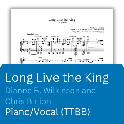 Long Live the King (Sheet Music) | Heartland Baptist Bookstore