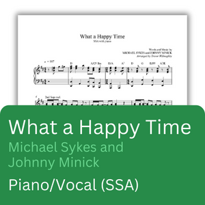 What a Happy Time (Sheet Music) | Heartland Baptist Bookstore