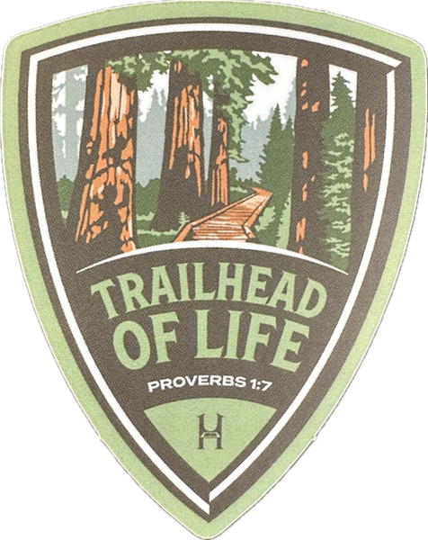 Trailhead of Life Sticker | Heartland Baptist Bookstore