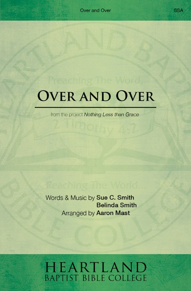 Over and Over (Sheet Music) | Heartland Baptist Bookstore
